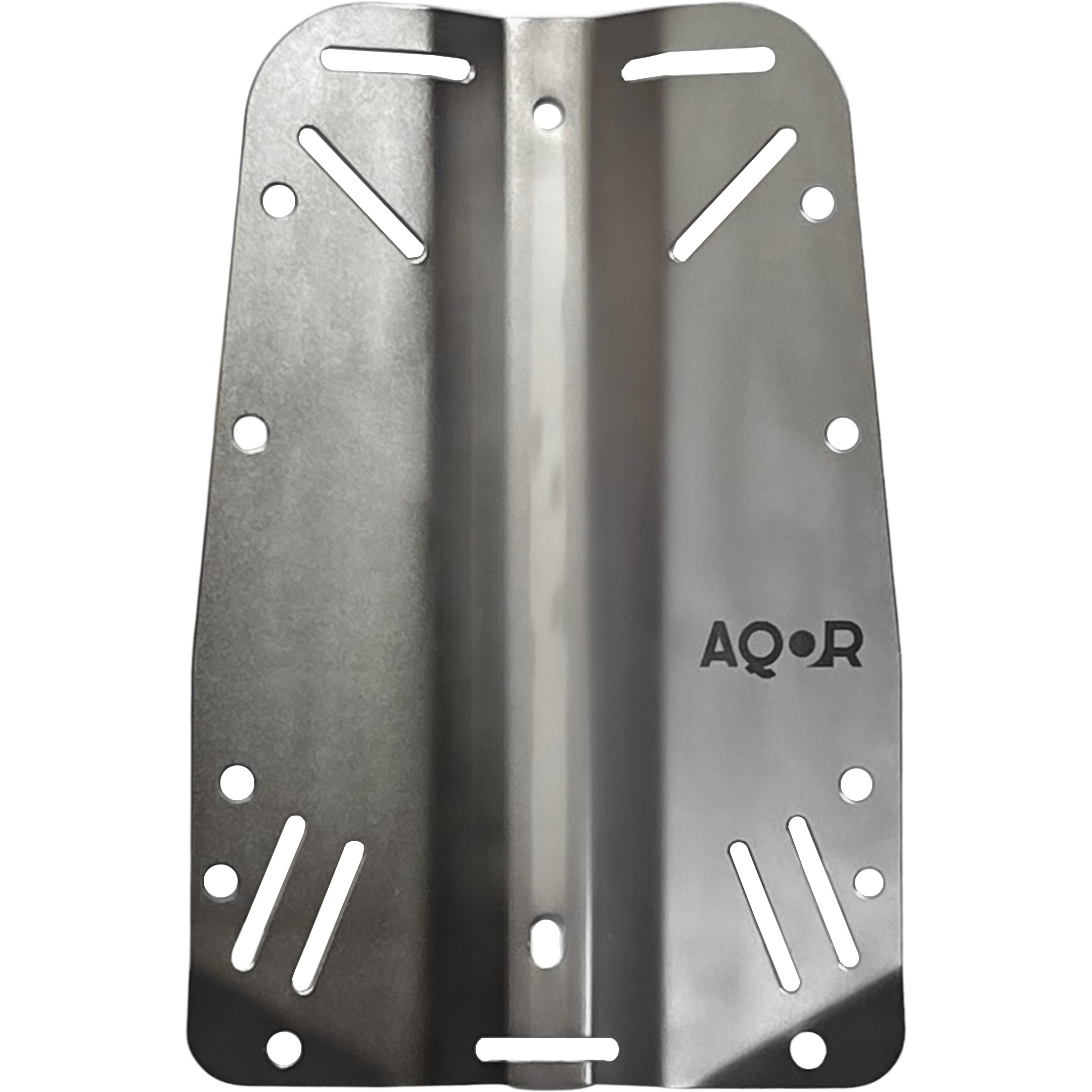 AQOR 3mm Backplate Small Edelstahl